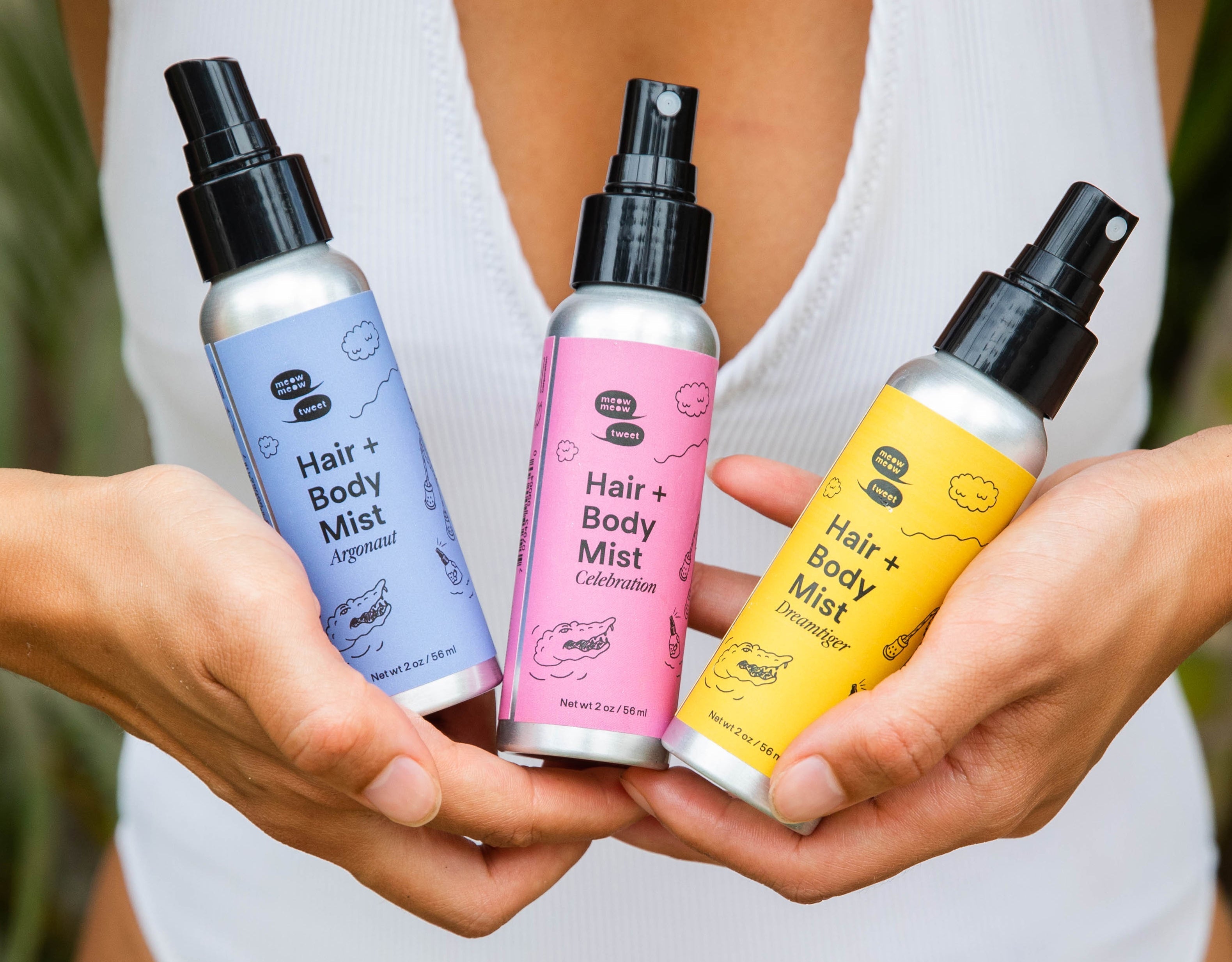Hair + Body Mists Are Here – Meow Meow Tweet