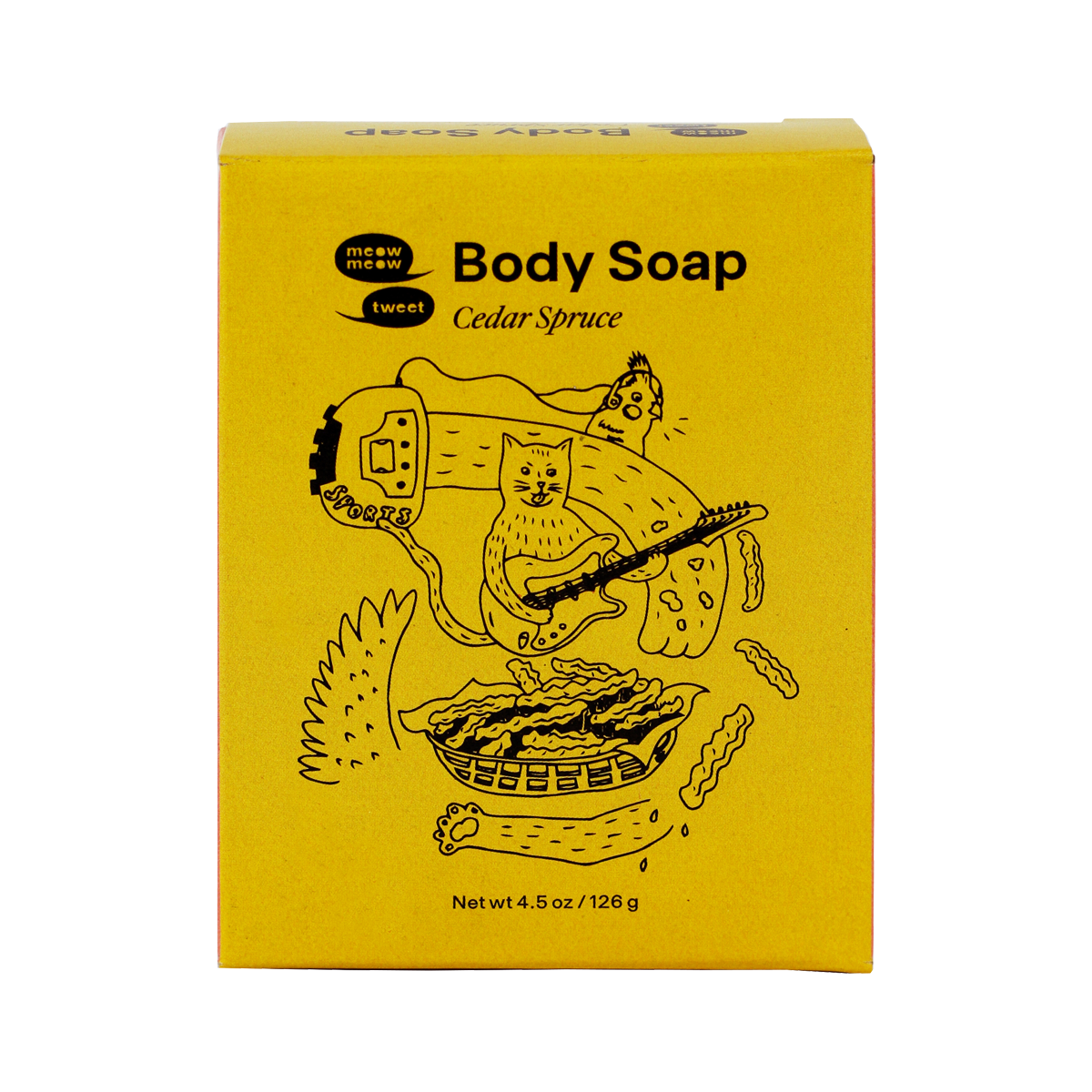 Cedar Spruce Body Soap – Meow Meow Tweet