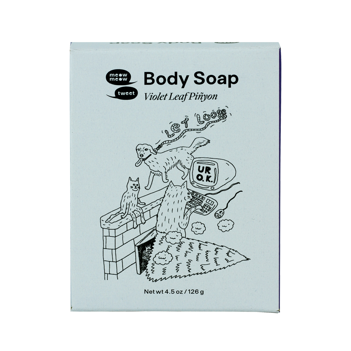 Violet Leaf Piñyon Body Soap – Meow Meow Tweet